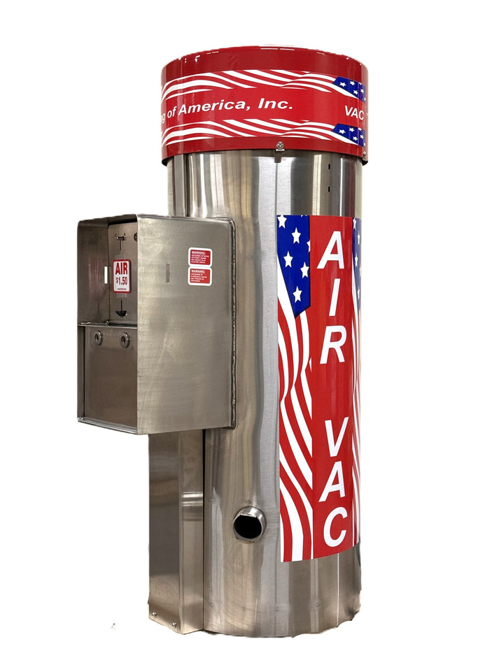 Coin and Credit Card Air and Vacuum Machine – Air King of America, Inc.